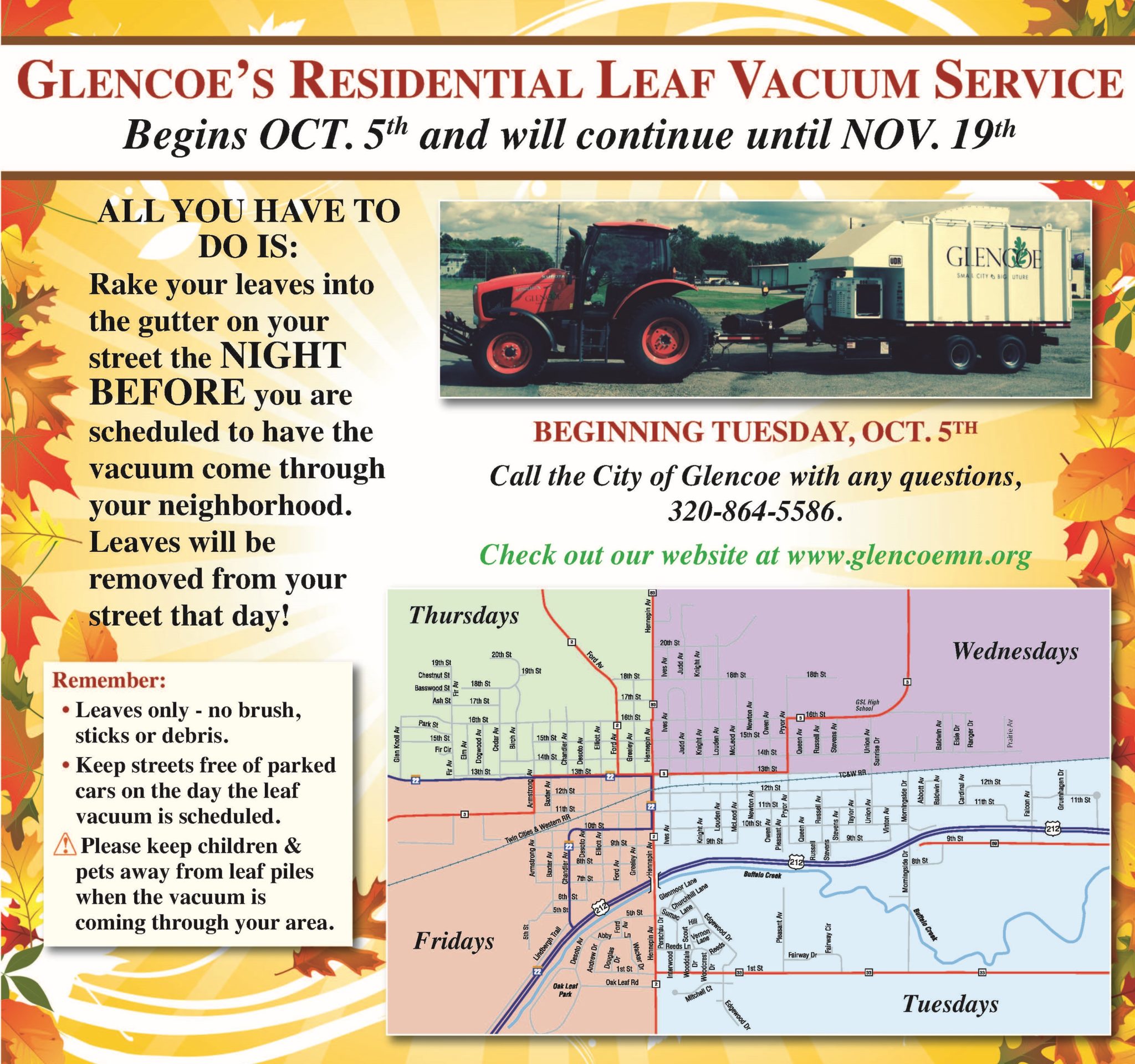 Leaf Vacuum Schedule And Information City Of Glencoe leaf-vacuum-schedule-and-information-city-of-glencoe